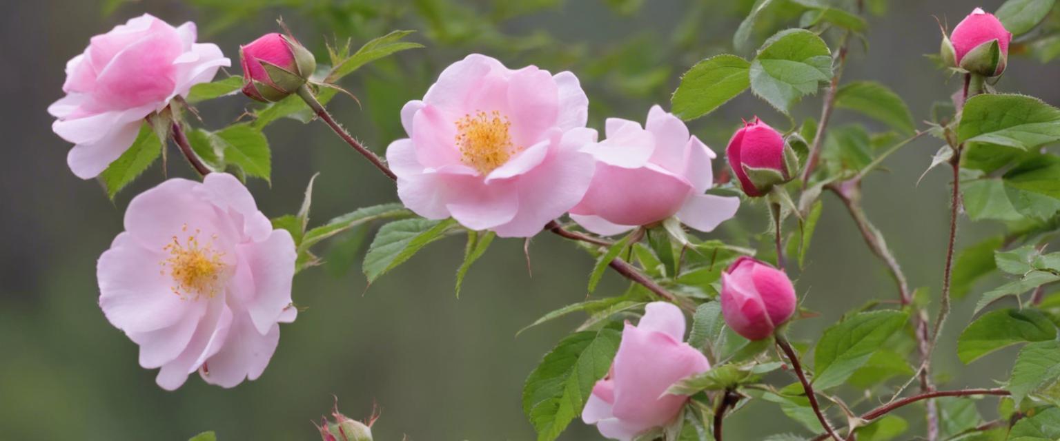 Explorez les variétés indigènes de rosiers sauvages et leur importance
